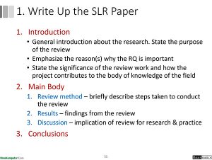 Systematic Literature Review: Pengantar, Tahapan dan Studi Kasus ...